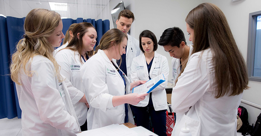 UNTHSC PA program curriculum overview